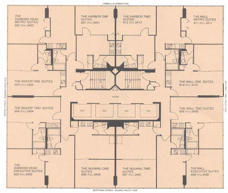 Century Square 1188 Bishop Street Honolulu Hi 96813 Downtown