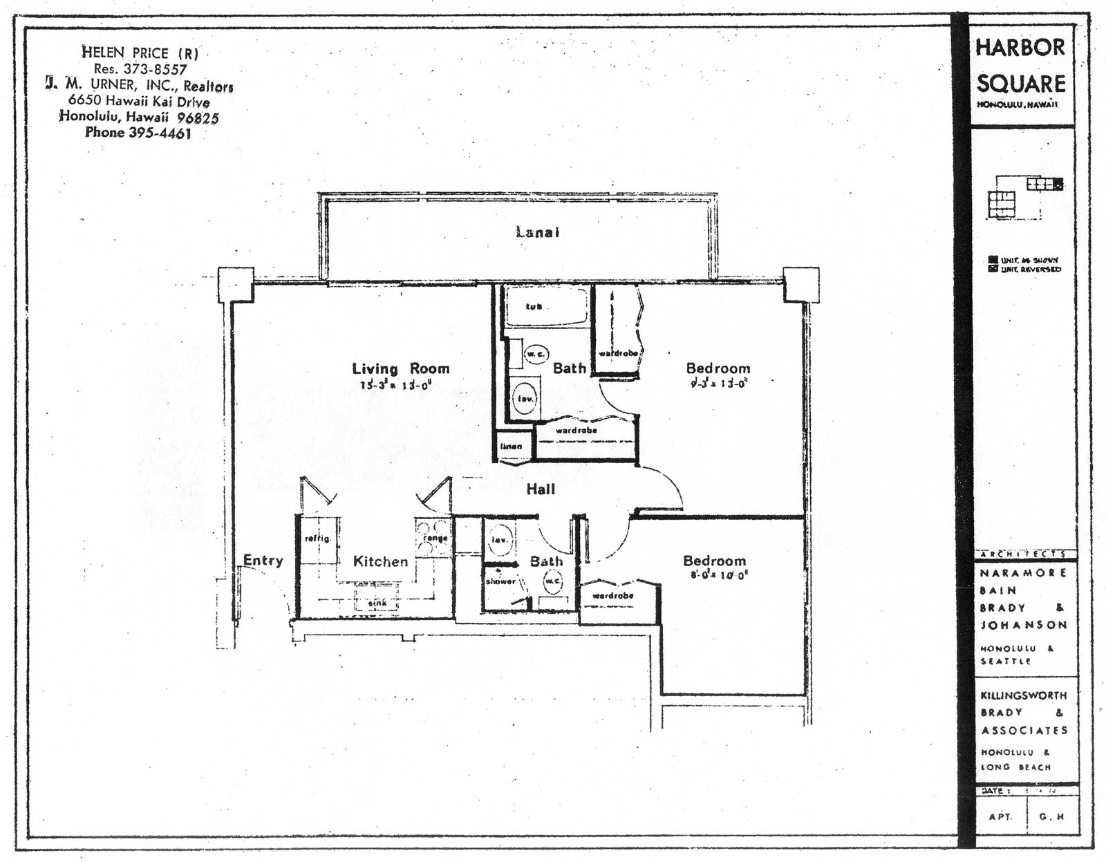 HARBOR SQUARE-The Honolulu, Hawaii State Condo Guide.com
