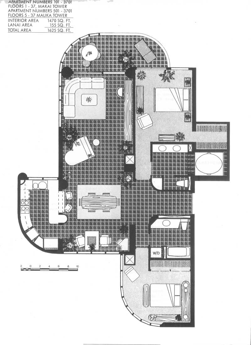 ONE WATERFRONT TOWER-The Honolulu, Hawaii State Condo Guide.com